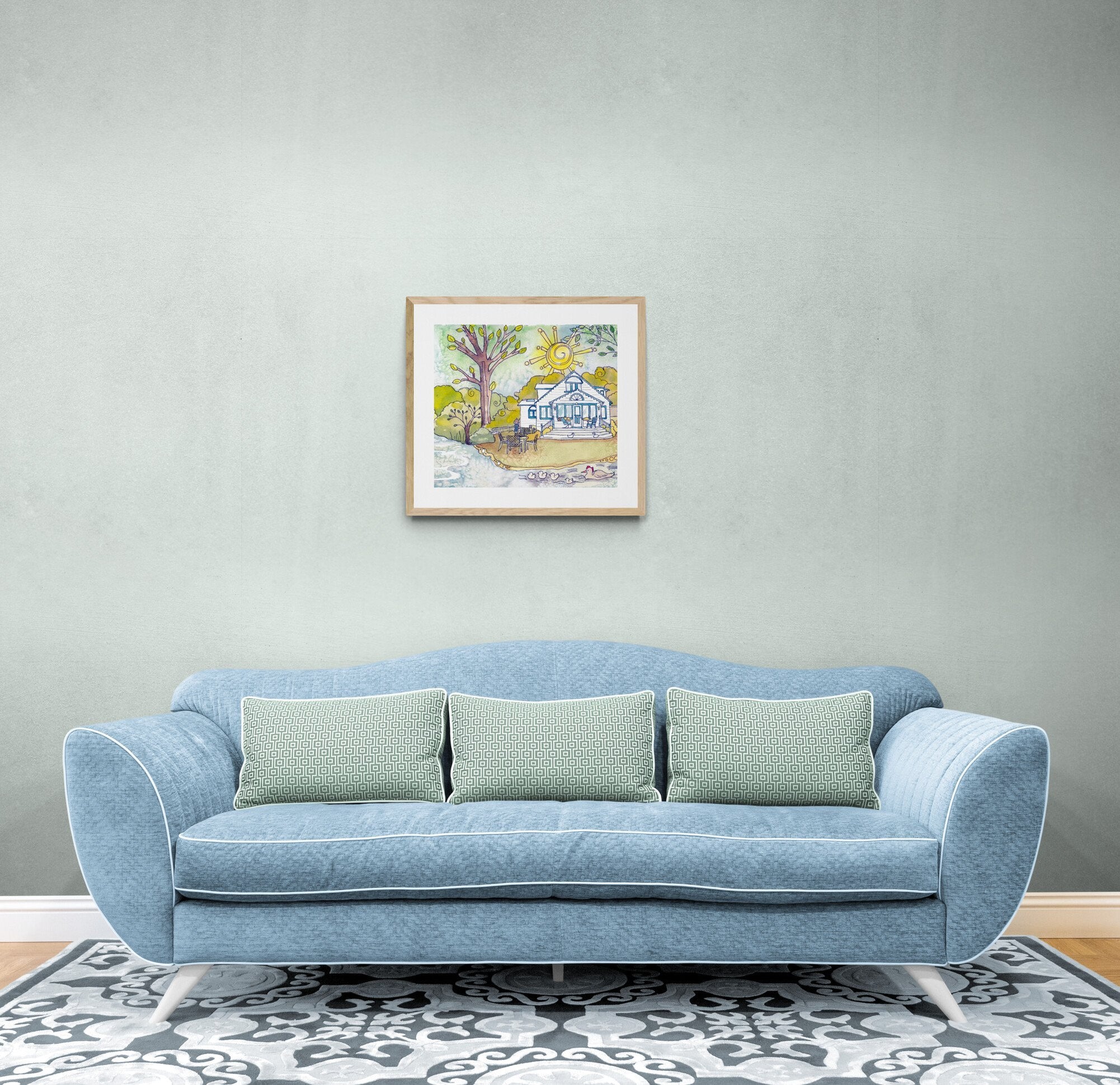 Island Home Scene #1 — Artfest Ontario