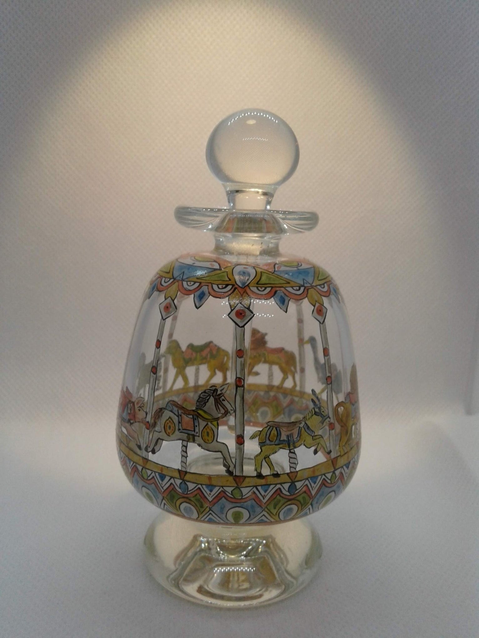 Painted Perfume Bottle Carousel — Artfest Ontario